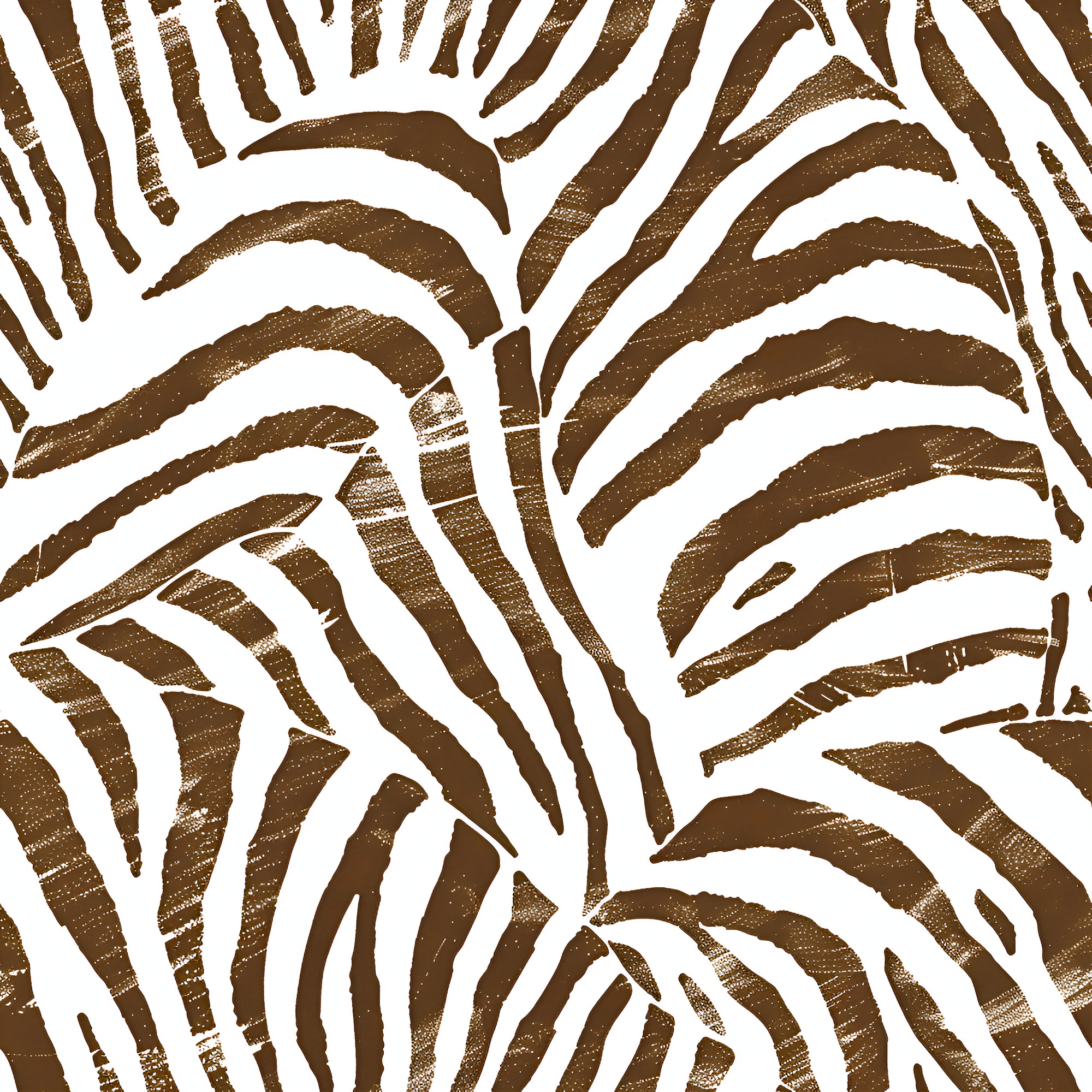 Brown Zebra Pattern Wallpaper - Brown and White Zebra Skin Wallpaper